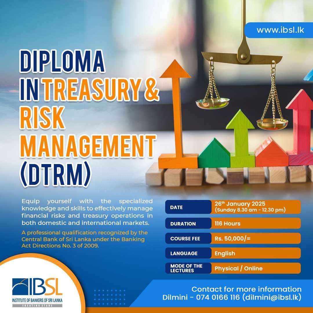 Diploma in Treasury & Risk Management - IBSL