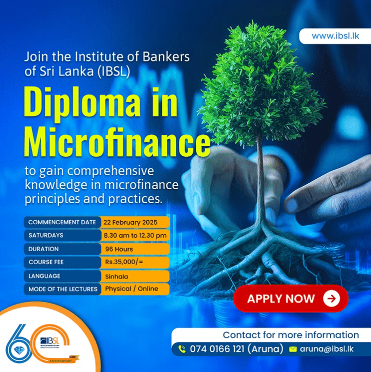 Diploma in Microfinance - IBSL