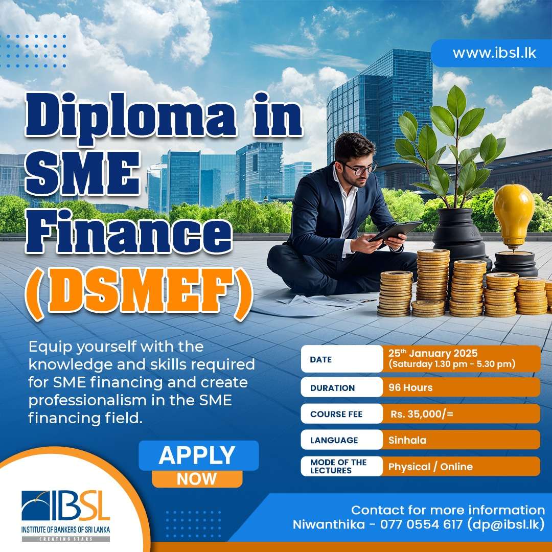 Diploma in SME Finance - IBSL